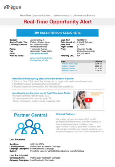 Partners get campaign outcomes with minimal effort.